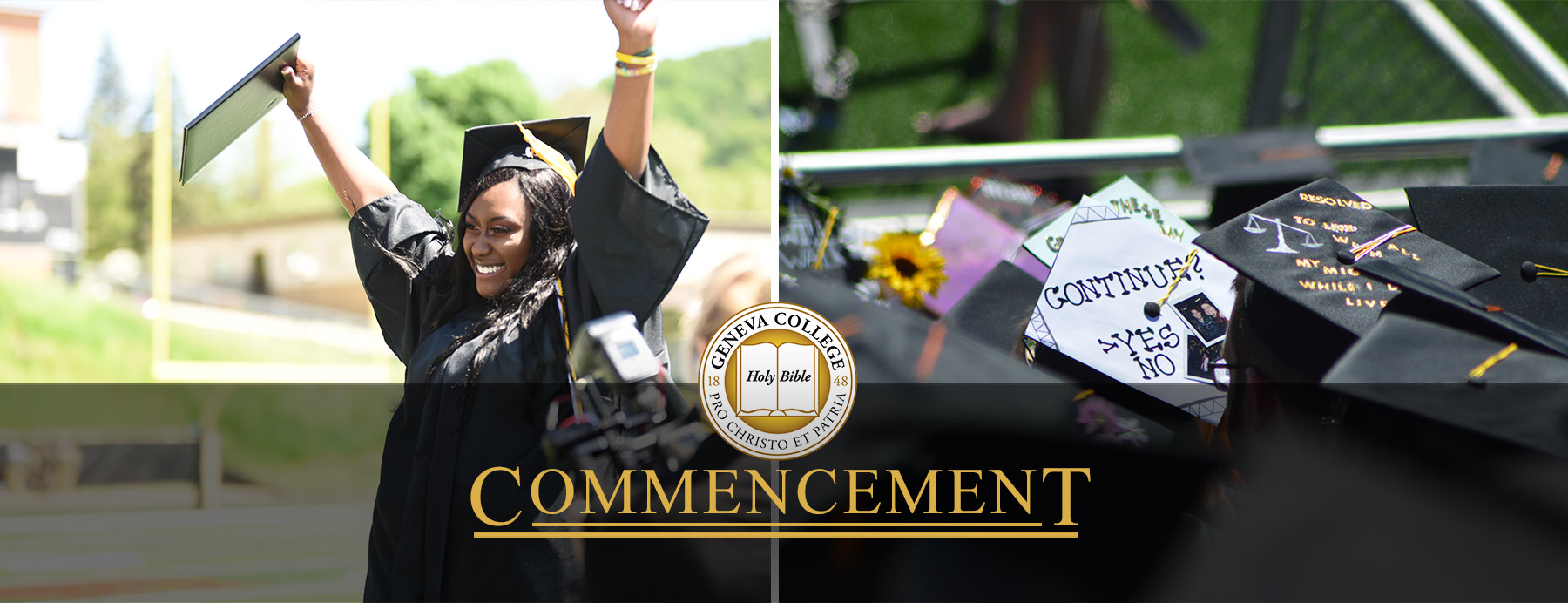 Commencement - Geneva College, Christian College in Pennsylvania